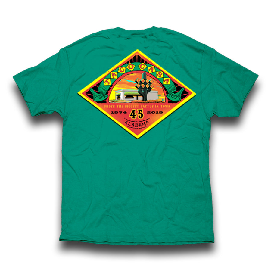Taco Casa 45th Anniversary T-Shirts – Taco Casa Tuscaloosa